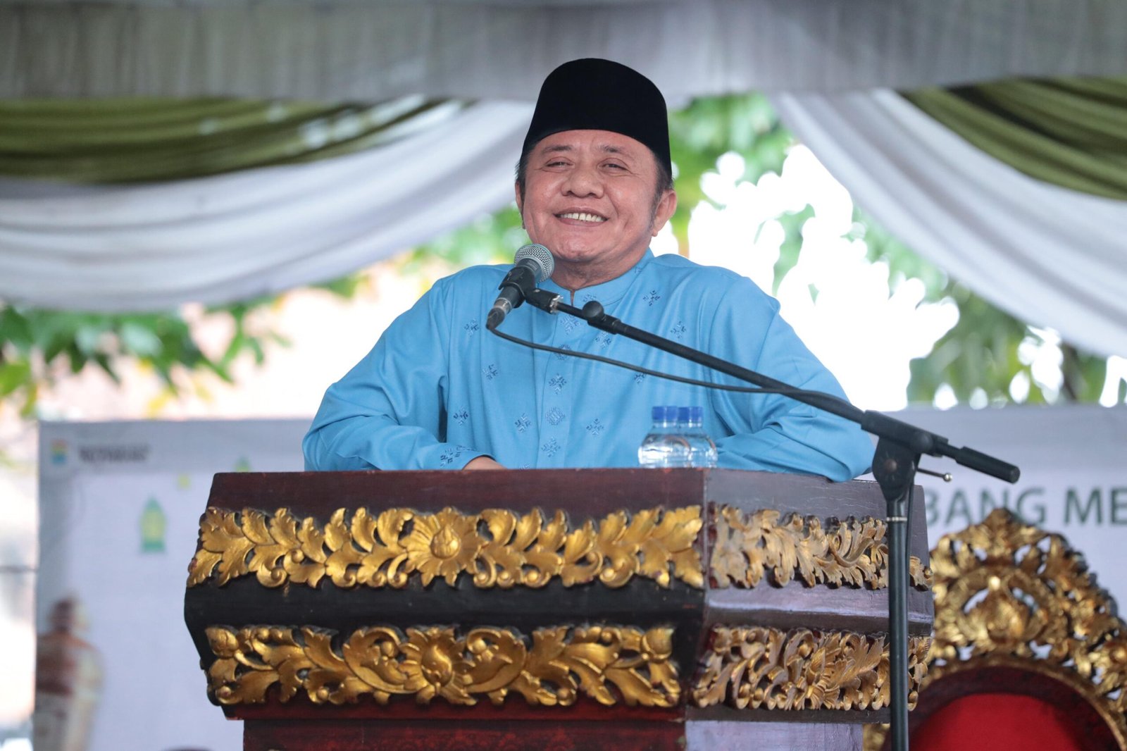 Gubernur Herman Deru Bersama Ribuan Jamaah Se Kota Palembang Sholat Idul Fitri di Masjid Agung ...